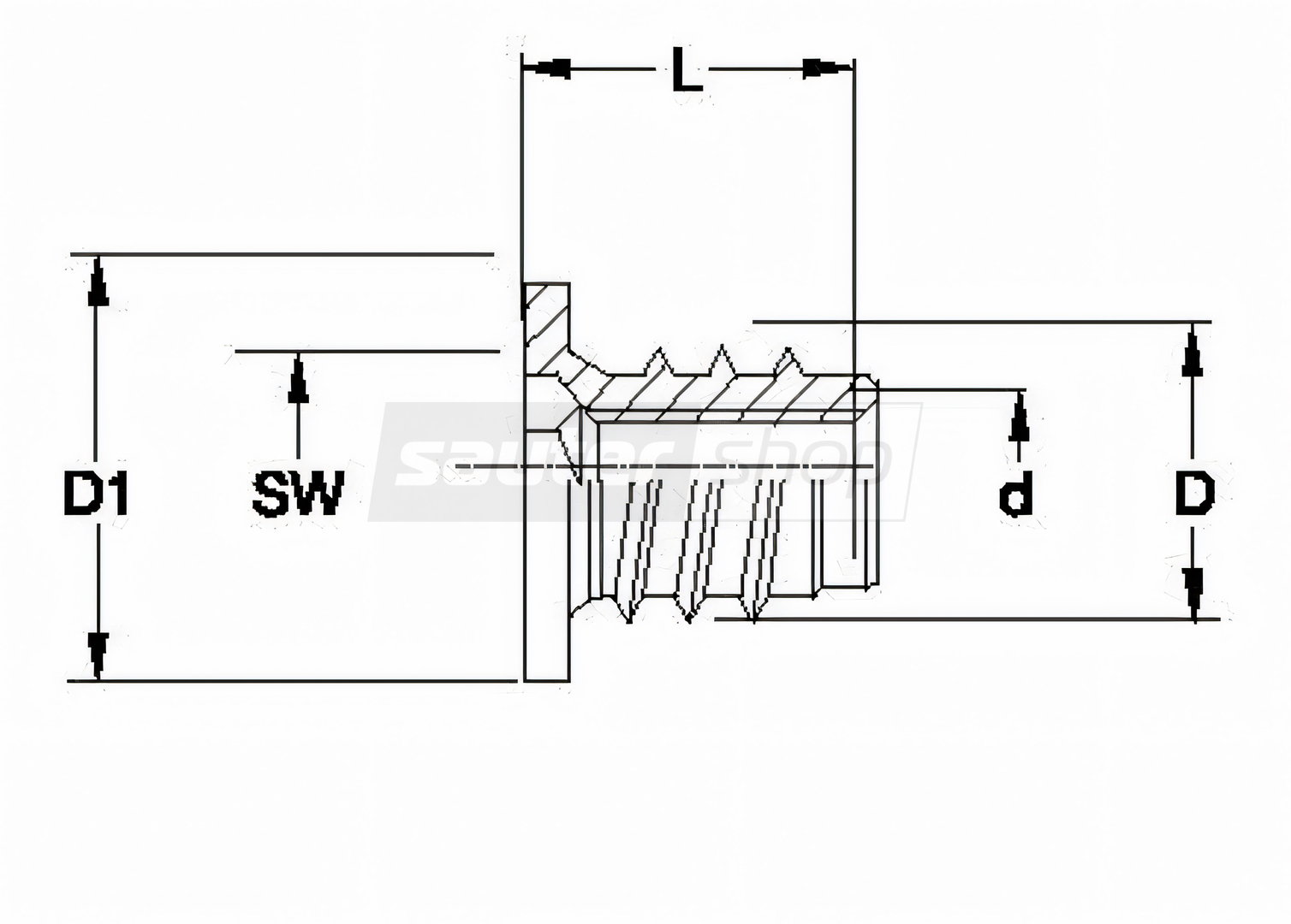 Rampa Muffe Typ SKDL